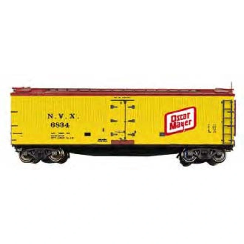 Branchline Trains 1301 HO Scale 40' Wood Reefer Kit Oscar Mayer NWX #'s ...