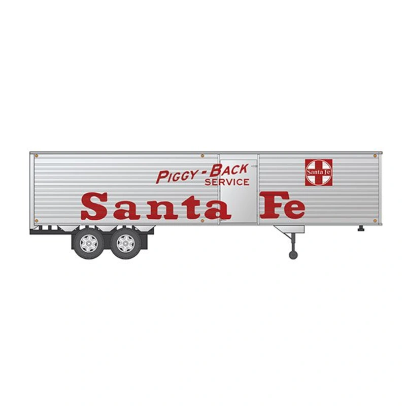 Rapido Trains 403039 HO Scale 40' Fruehauf Fluted Side Van Trailer ...